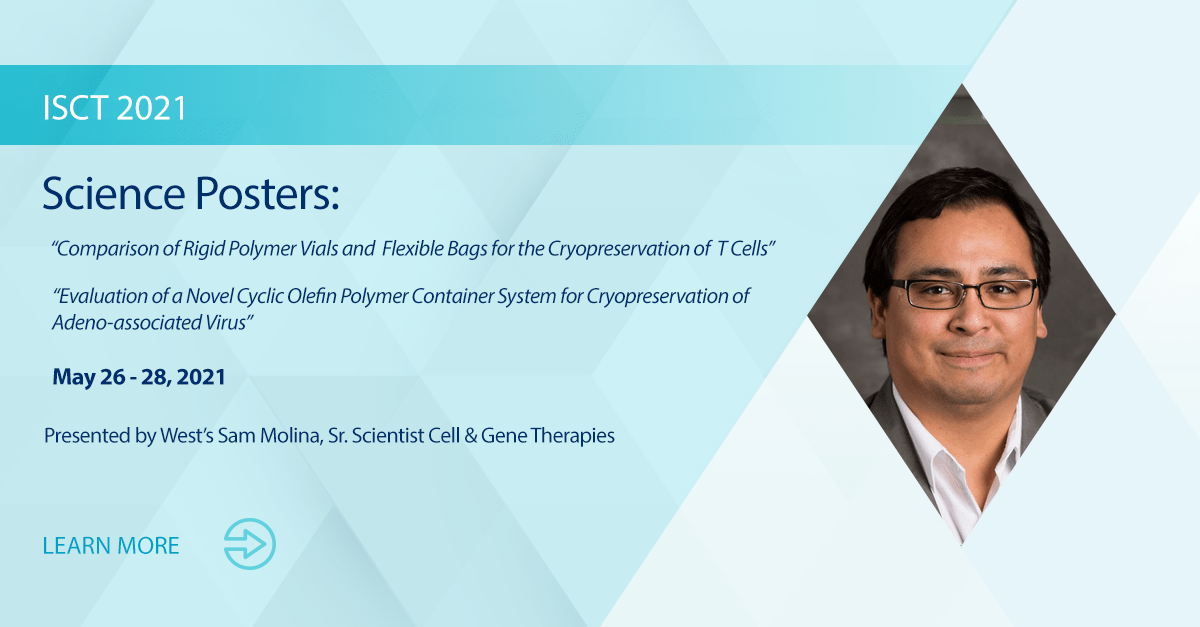 Containment of Cell and Gene Therapies Upcoming Poster Presentations - West